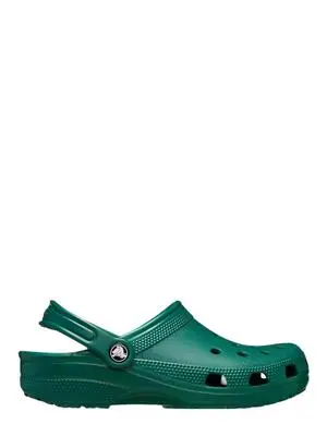 CROCS Perforated Slingback Shoes - Green