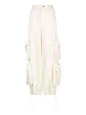 Amiri Wide-leg Cargo-pockets Trousers - Neutrals