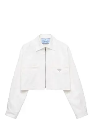 Prada Chino Blouson Jacket - White