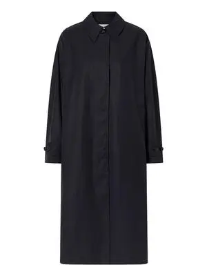 Studio Nicholson Holin Cotton-blend Trench Coat - Blue