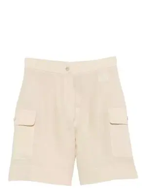 CLIPS Pocket-detail Shorts - Neutrals
