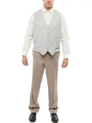 Corneliani Mantua Single-breasted Waistcoat - Grey