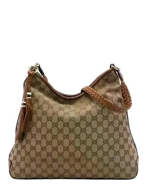 Gucci 2016-2026 Gg Canvas Marrakech Shoulder Bag - Neutrals