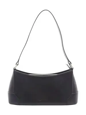 Burberry 1990-2000 Leather Shoulder Bag - Black