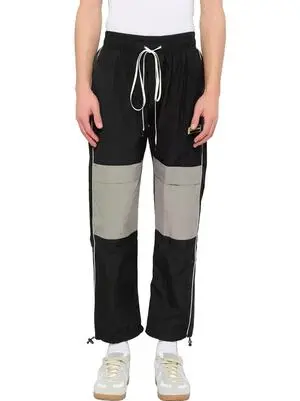 DANIEL PATRICK Colour-block Parachute Track Pants - Black