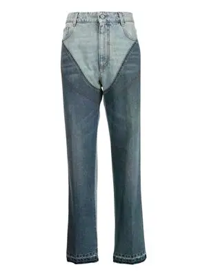 Stella McCartney Mid-rise Straight-leg Jeans - Blue