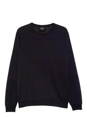 Giorgio Armani Crew-neck Sweater - Blue