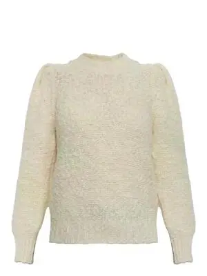 Isabel Marant Étoile Emma Puff-sleeve Sweater - Neutrals