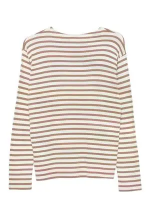 Closed Striped Long-sleeve T-shirt - Neutrals