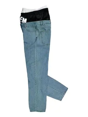 AWGE Harlem Layered Jeans - Blue
