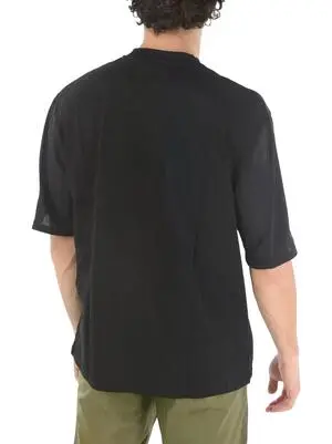 Neil Barrett Music Bolt Varsity T-shirt - Black