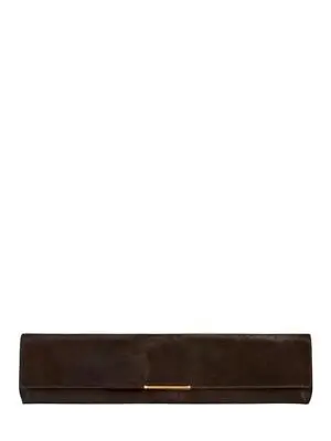 BALMAIN Balmain Long Clutch Bag In Pony-Effect Leather