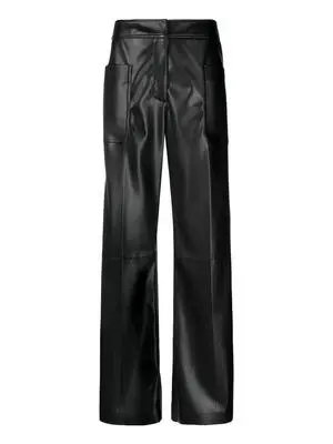 Stella McCartney Alter Mat Wide-leg Trousers - Black