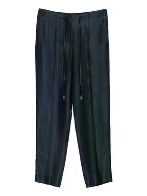 Giorgio Armani Drawstring-fastening Trousers - Blue