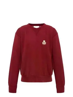 MARANT Mike Logo-print Sweatshirt - Red