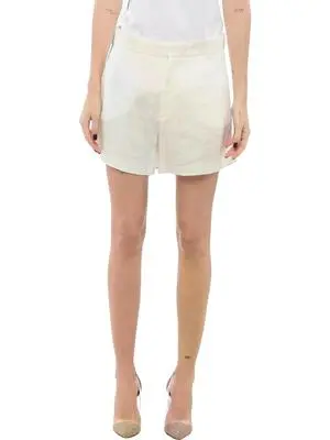 SUPER BLOND Belt-loop Shorts - Neutrals