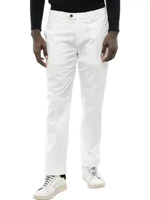 Corneliani Belt-loops Trousers - White