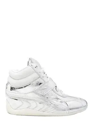 PUMA Speedcat Logo-debossed Sneakers - Silver