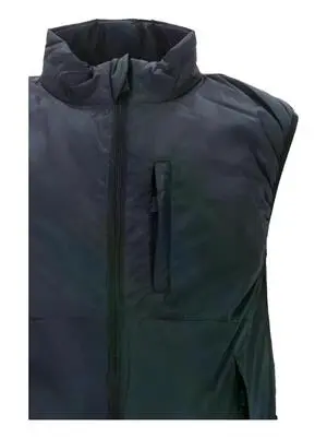 Aspesi Jil Zip-up Padded Gilet - Blue
