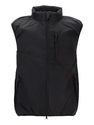 Aspesi Jil Zip-up Gilet - Black