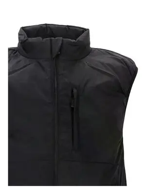 Aspesi Jil Zip-up Gilet - Black