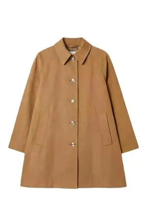 Herno Pointed-collar Overszied Jacket - Brown
