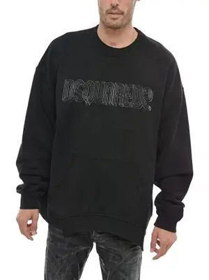 Dsquared2 Logo-print Sweatshirt - Black