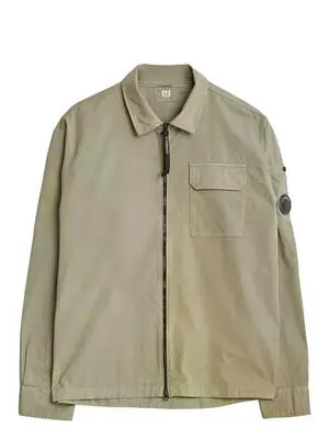 C.P. COMPANY Lens-detail Zip-fastening Jacket - Neutrals