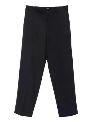 A.p.c. Straight-leg Tailored Trousers - Blue
