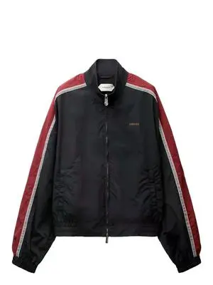 Versace Logo-motif Greca-detail Jacket - Black