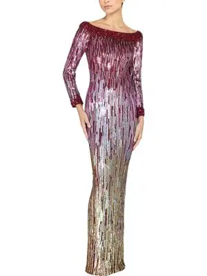 Jenny Packham Marnie Dress - Red