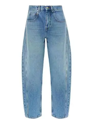 Isabel Marant Étoile Oriane Tapered Jeans - Blue