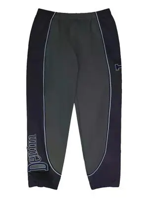 DENIM TEARS Logo-detail Track Pants - Grey