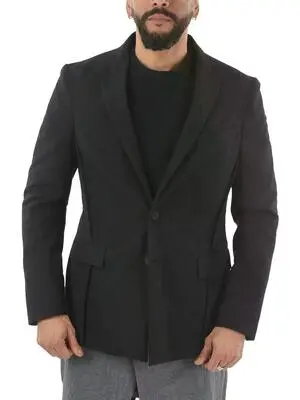 IXOS Single-breasted Flap-pocket Blazer - Black