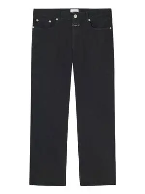 Closed Milo Five-pocket Straight-leg Jeans - Black