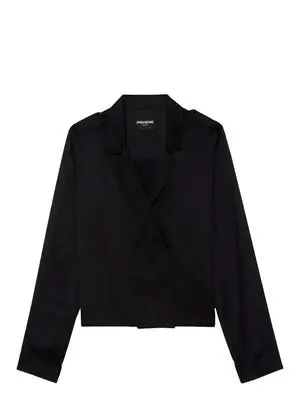 Zadig&Voltaire Tussi Double-breasted Blouse - Black