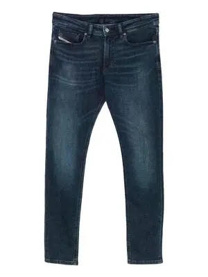 DIESEL® 1979 Sleenker Logo-patch Jeans - Blue