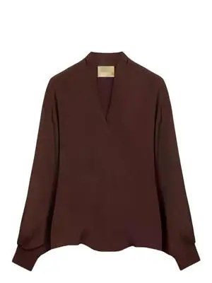 Momoni Margaret Blouse - Brown