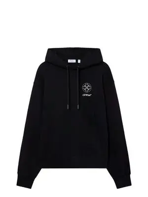 Off-White Half Arrow Skate Hoodie - Black