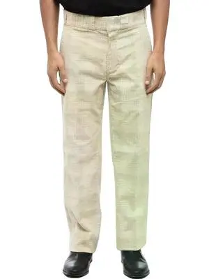 Dickies Checked Corduroy Trousers - Neutrals