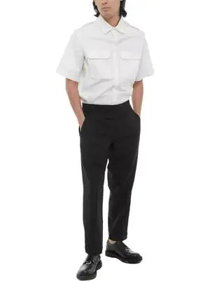 Neil Barrett Elasticated-waistband Trousers - Black