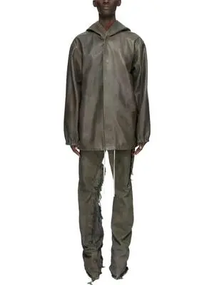Rick Owens Bolan Frayed Jeans - Brown