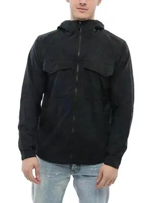 Woolrich Mesh Hooded Jacket - Blue