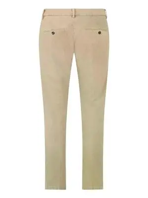 MOORER Carducci Straight-leg Chino Trousers - Neutrals