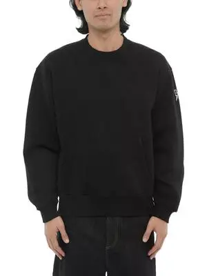 Neil Barrett Embroidered-logo Sweatshirt - Black