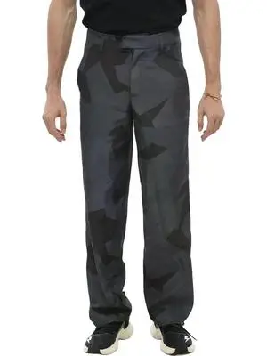 Neil Barrett Liam Camouflage-print Trousers - Grey
