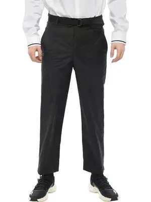 Neil Barrett Belted Trousers - Black