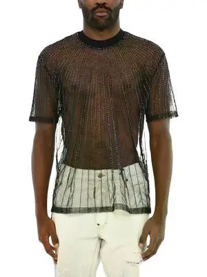 Dsquared2 Sequin-embellished T-shirt - Black