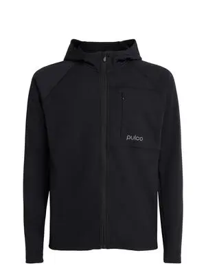 PULCO STUDIOS Full Zip Training Hoodie - Black