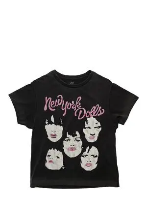 OTHER UK New York Dolls Live From The Bowery Vintage T-shirt - Black